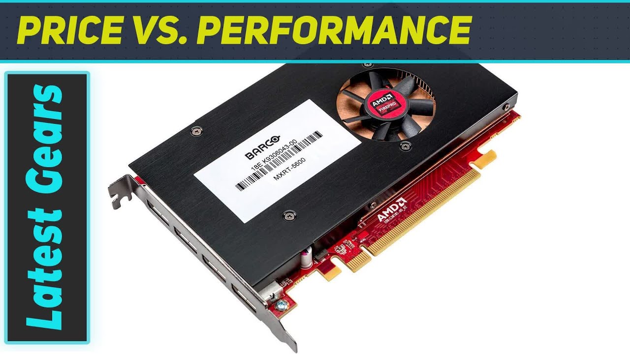 Barco MXRT-5600 3D 4 Head Medical PCIe Graphic Card - Unleashing ...