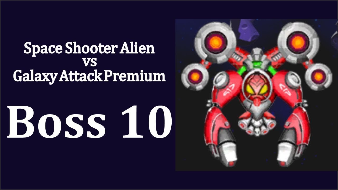 Galaxy Attack: Space Shooter | BOSS 10 - YouTube
