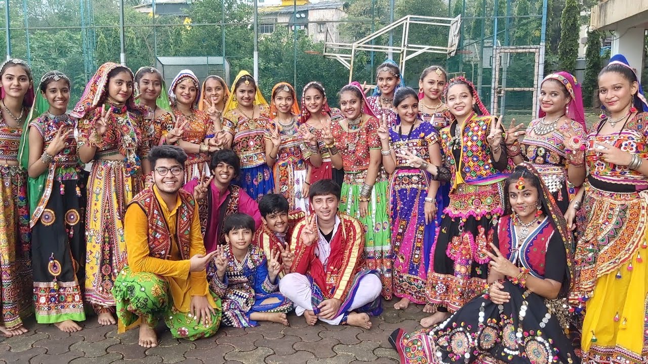 MKVVIV | GARBA DANCE | CHOGADA | KAMARIYA | NAGADA SANG | SHUBHARAMBH ...