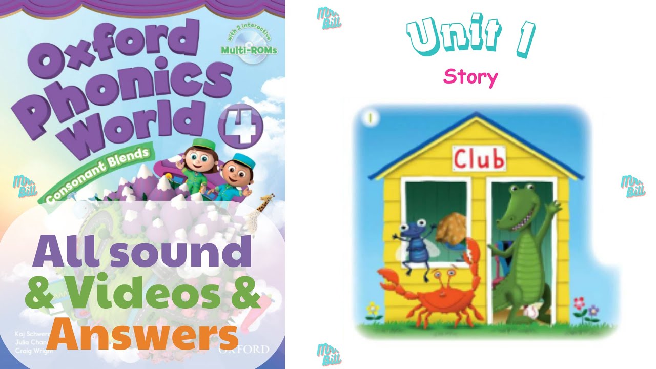 Oxford Phonics World 4 - Unit 1 - Part 4 - Story (Including answer key ...