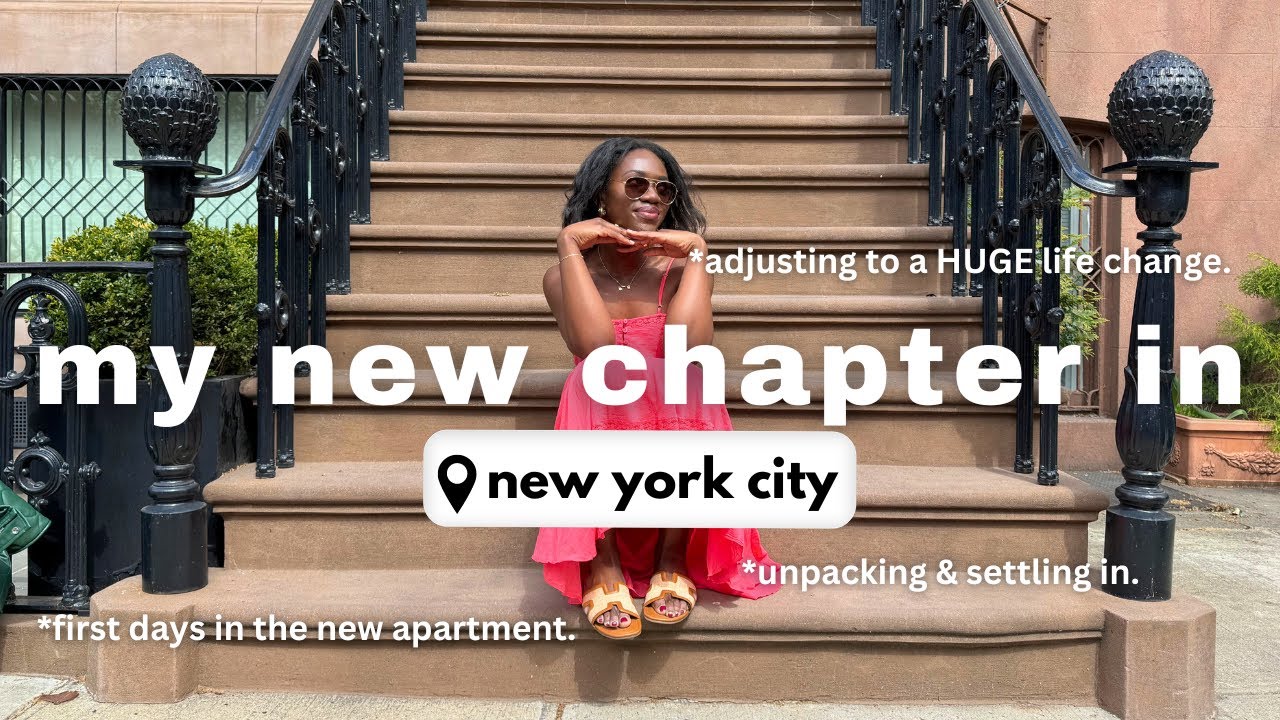 STARTING MY NEW CHAPTER IN MY NEW NYC APARTMENT. Unpacking & getting ...