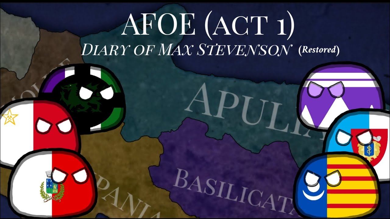 ~AFOE (Act 1):the diary of Max Stevenson (Alternate/alternative future ...