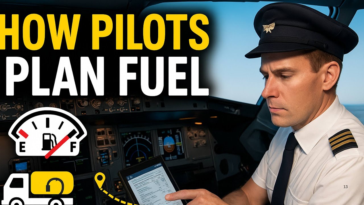 How Airline Pilots Calculate Fuel – Real Flight Planning Example ...