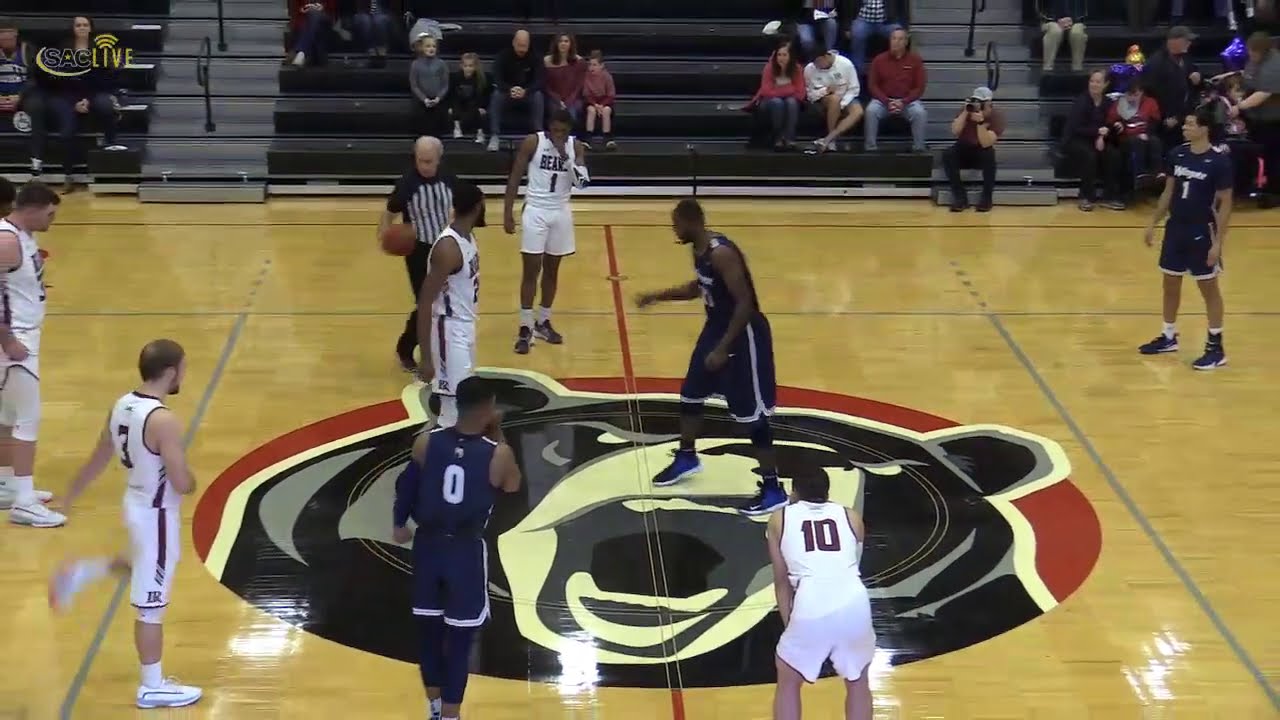 Lenoir-Rhyne Men's Basketball vs Wingate - 1/1/20 - YouTube