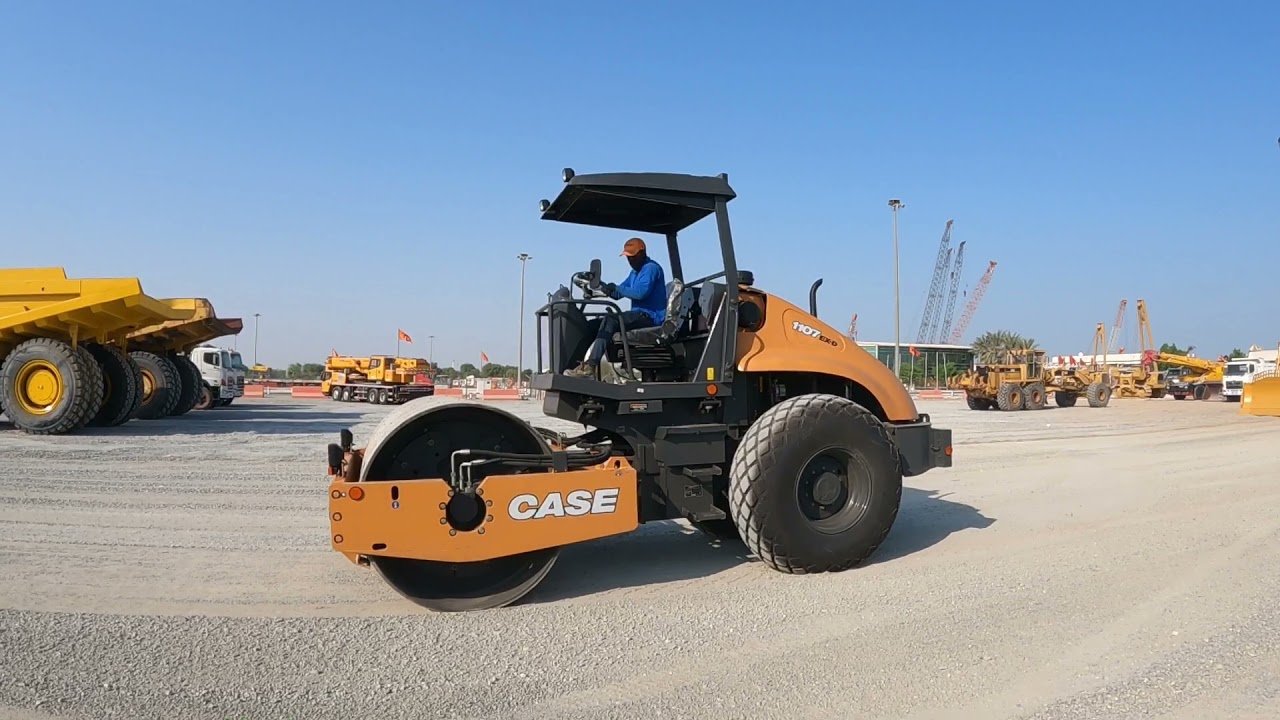 2021 Case 1107EX-D Vibratory Roller UNUSED - Dubai, UAE Auction | 28 ...
