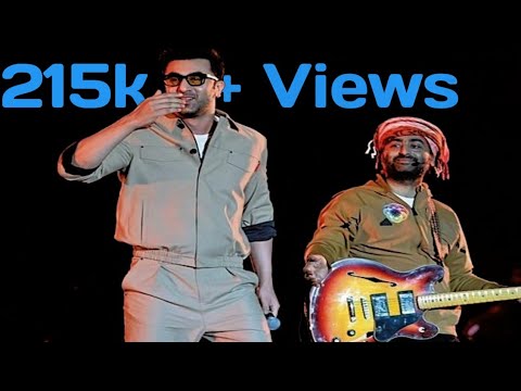 Arijit Singh Live in concert || Chandigarh || Ranbir in ARIJITs concert || Ranbir Kapoor