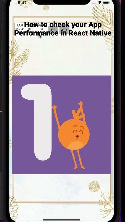 How to check your App performance in React Native #reactnative - YouTube