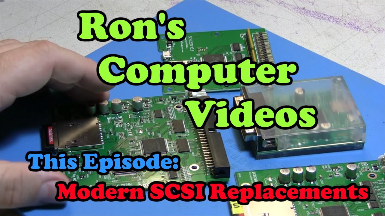 Ron's Computer Videos - 112 - Modern SCSI Hard Drive Replacements ...