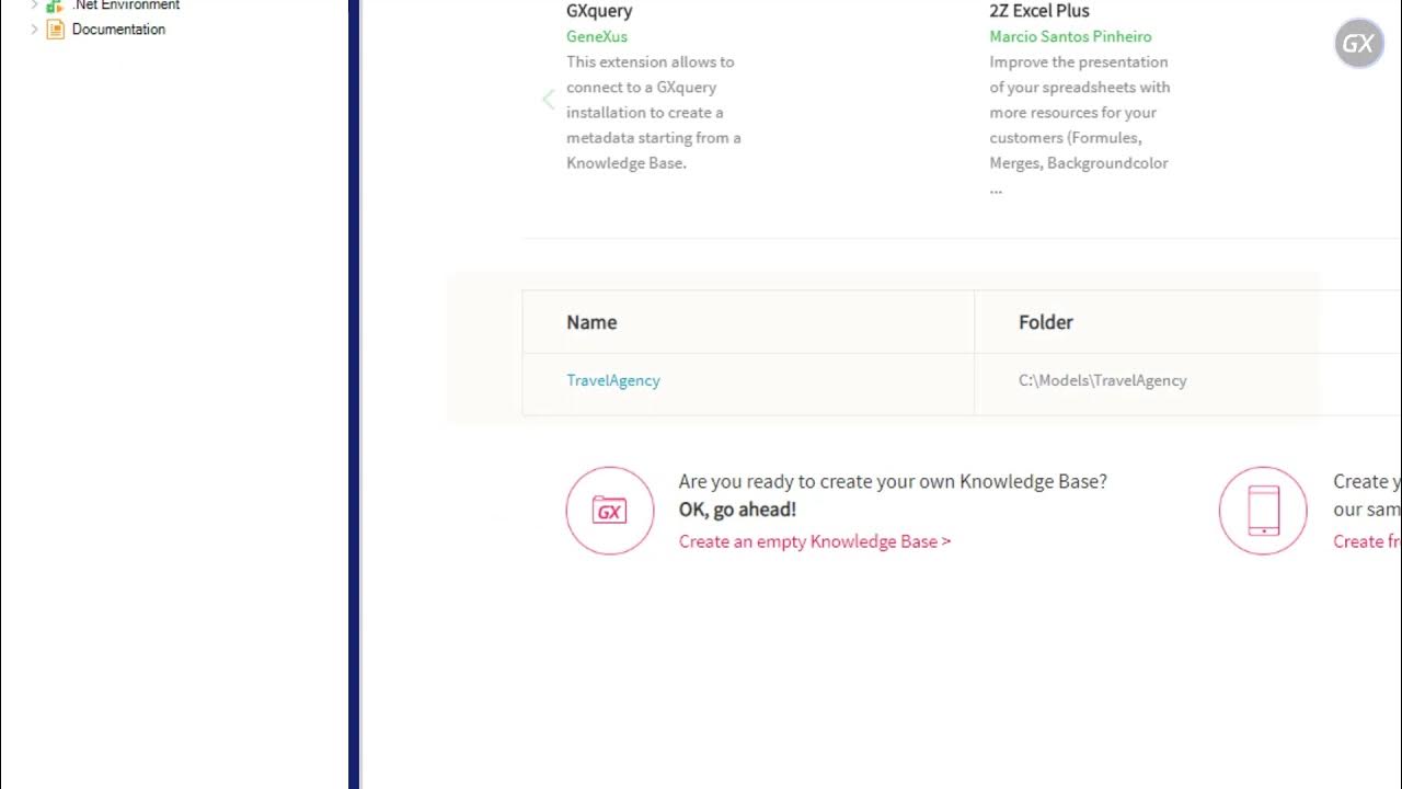 Getting started with GeneXus. Introduction to the IDE - YouTube