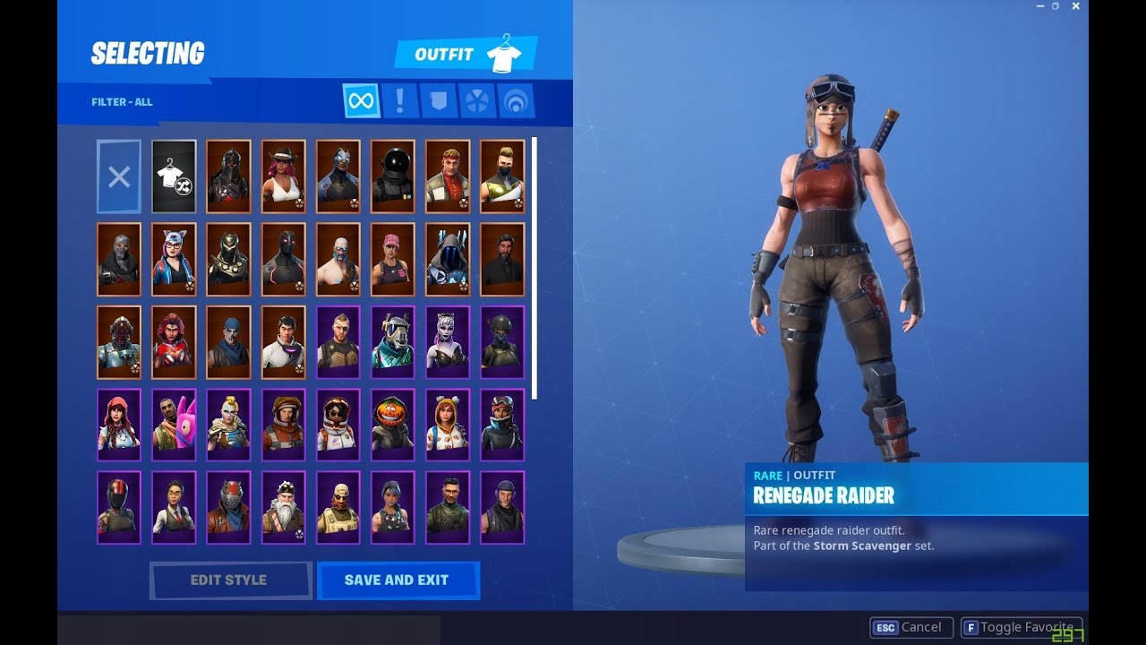 I BOUGHT STACKED RENEGADE RAIDER FORTNITE ACCOUNT | LEGIT | SHOPPY.GG ...
