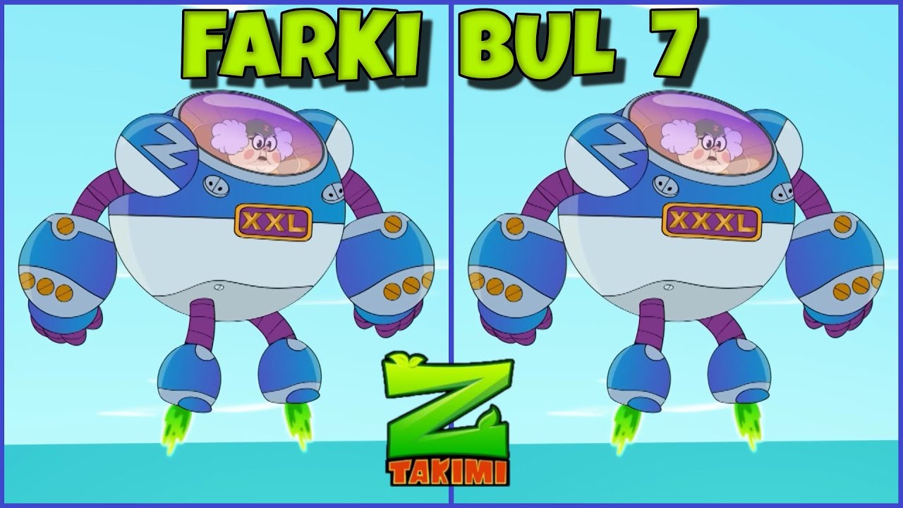Z TAKIMI | Farkı Bul 7 - Farkı Bulma Bulmaca Oyunu ( Oyuncak Köyü ...