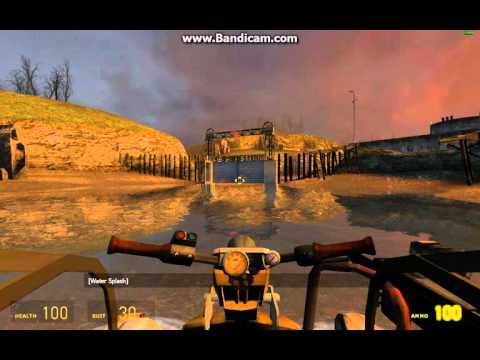 Half Life 2 Hunter Chopper Battle