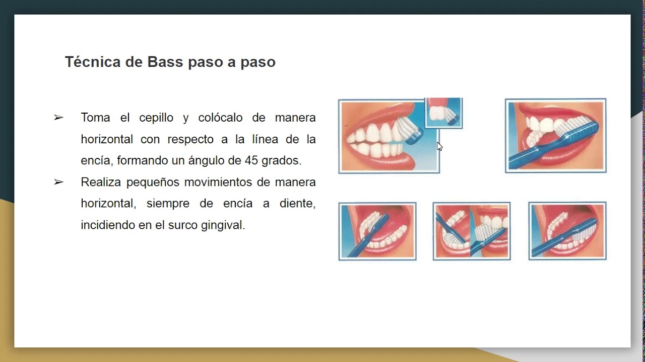 Técnica de Bass y Bass modificada - YouTube