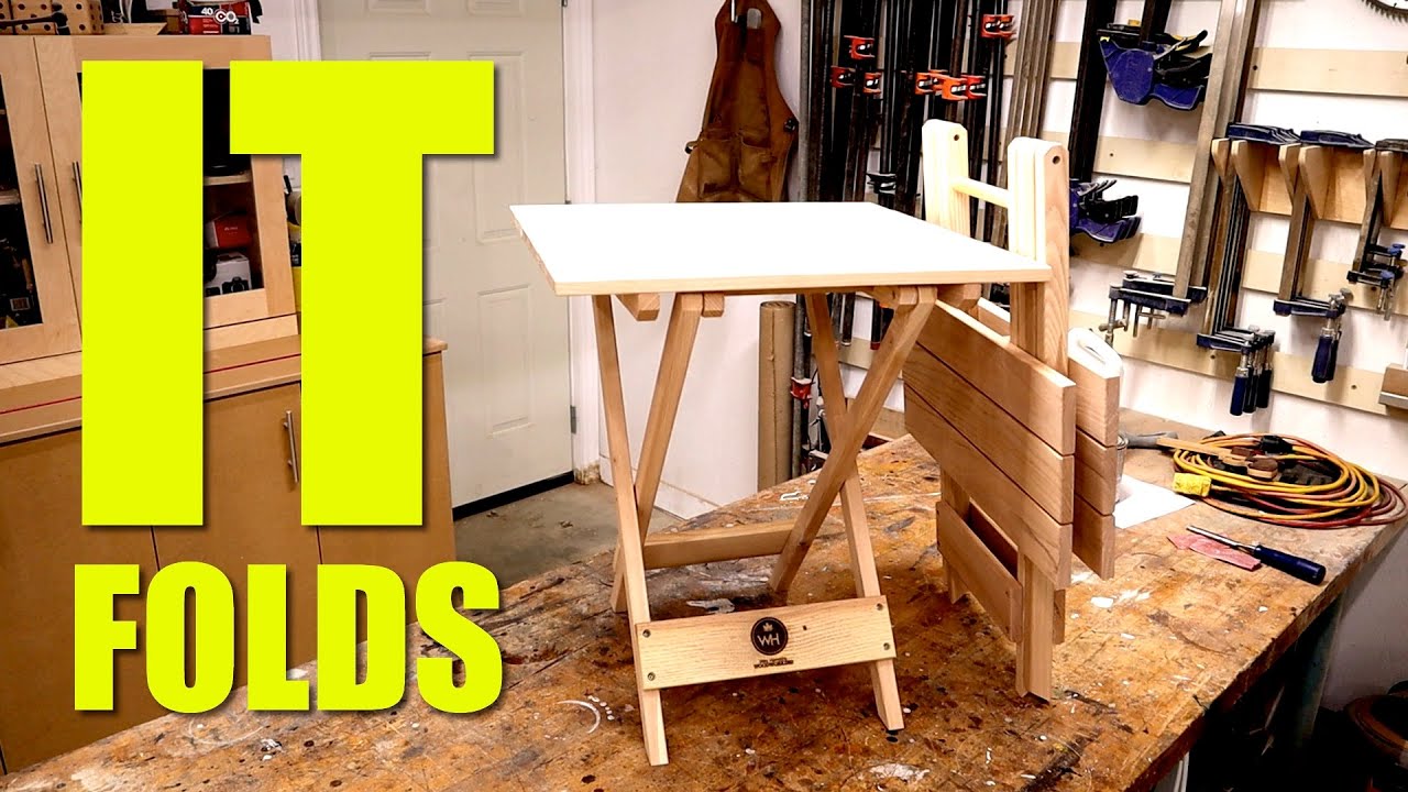 How To Make A Folding Table YouTube How To Make A Folding Table YouTube