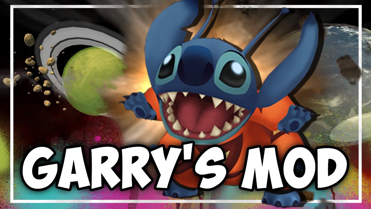 GMOD: Stitch Player Model VS Dinosaur SNPCs in Space! - YouTube