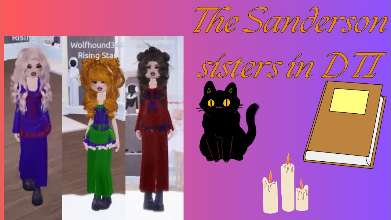 The Sanderson sisters in dress to impress - YouTube