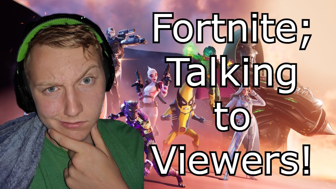 GRINDING SOME FORTNITE **Talking To Chat** (Sick Stream) - YouTube