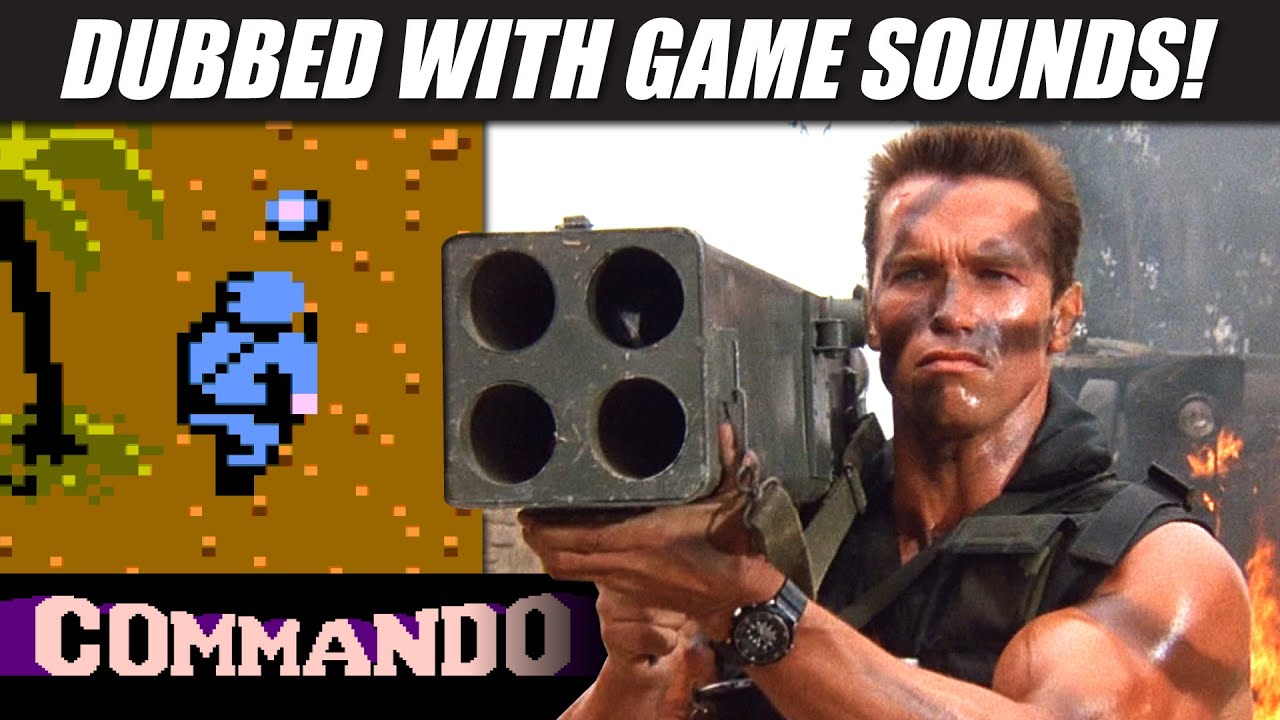 'COMMANDO' dubbed with its Nintendo game sounds! | RetroSFX - YouTube