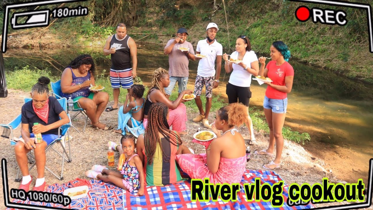 River cooking vlog ** sisters link up ** - YouTube