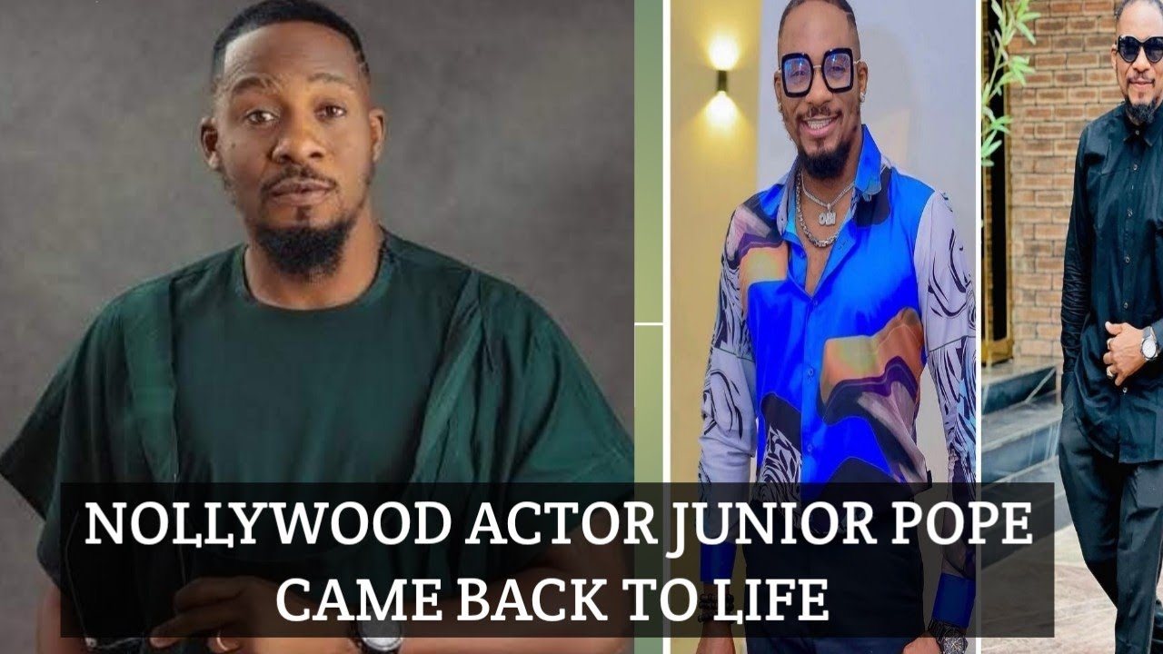 Nollywood Actor junior pope came back to life - YouTube