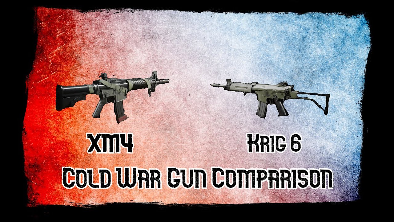 CW Gun Comparison: XM4 vs Krig 6 - YouTube