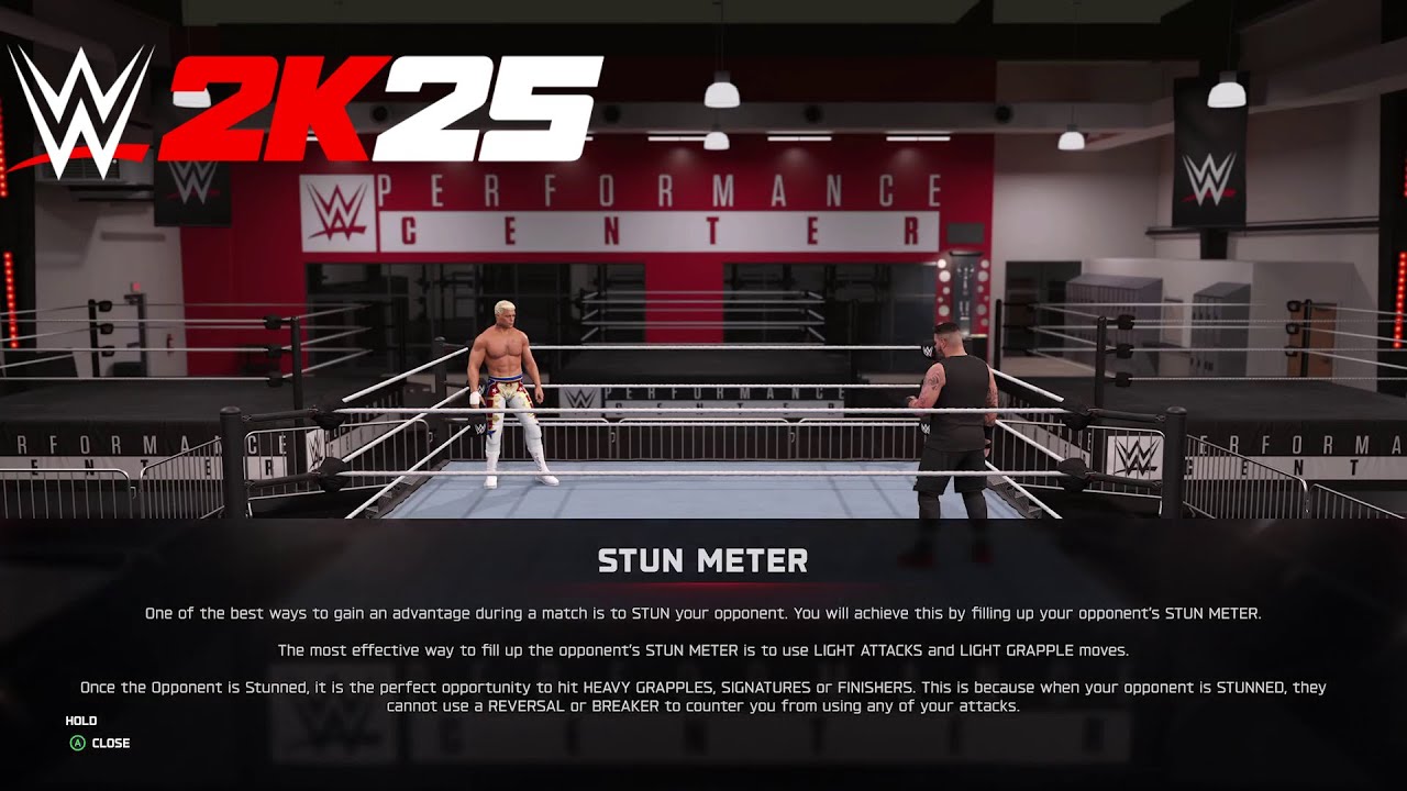 Meters, Signatures and Finishers / WWE 2K25 Performance Center ...