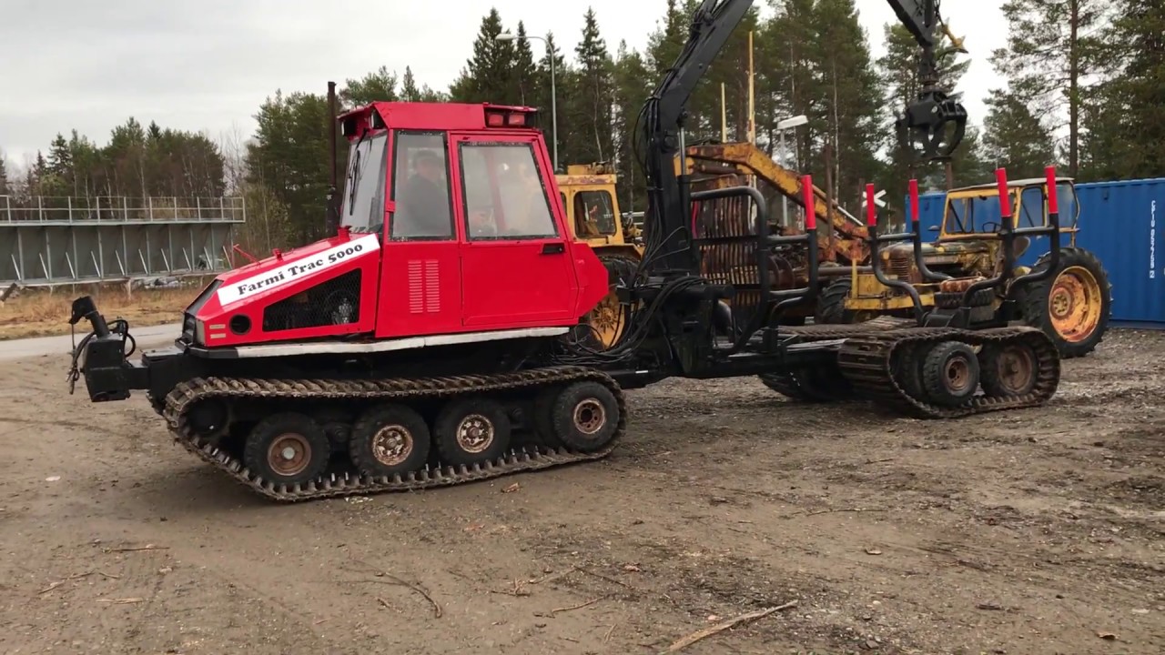 Klaravik.se - Logbear Farmi Track 5000 - YouTube
