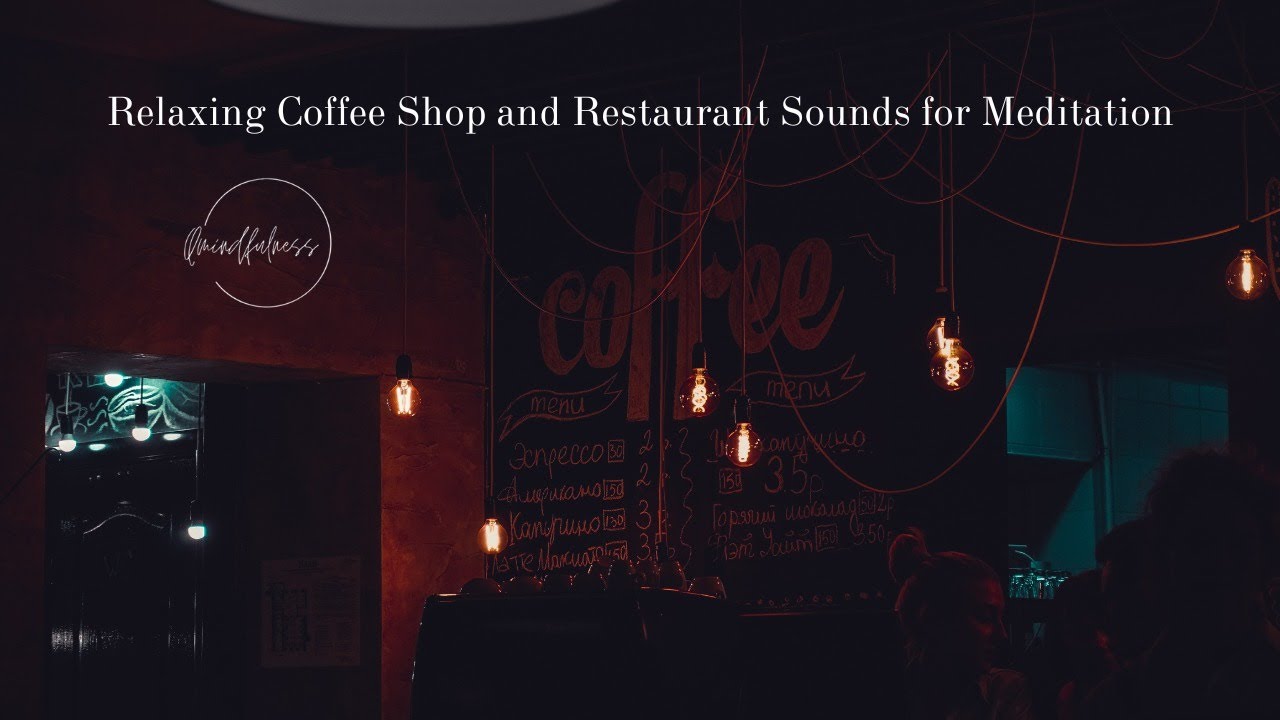 Serene Coffee Shop Ambience: 60-Minute Meditative Experience - YouTube