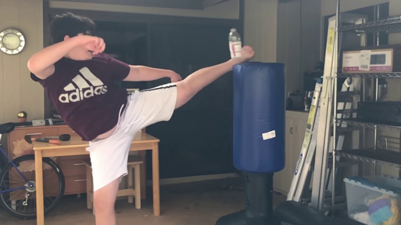 Jumping Roundhouse - YouTube