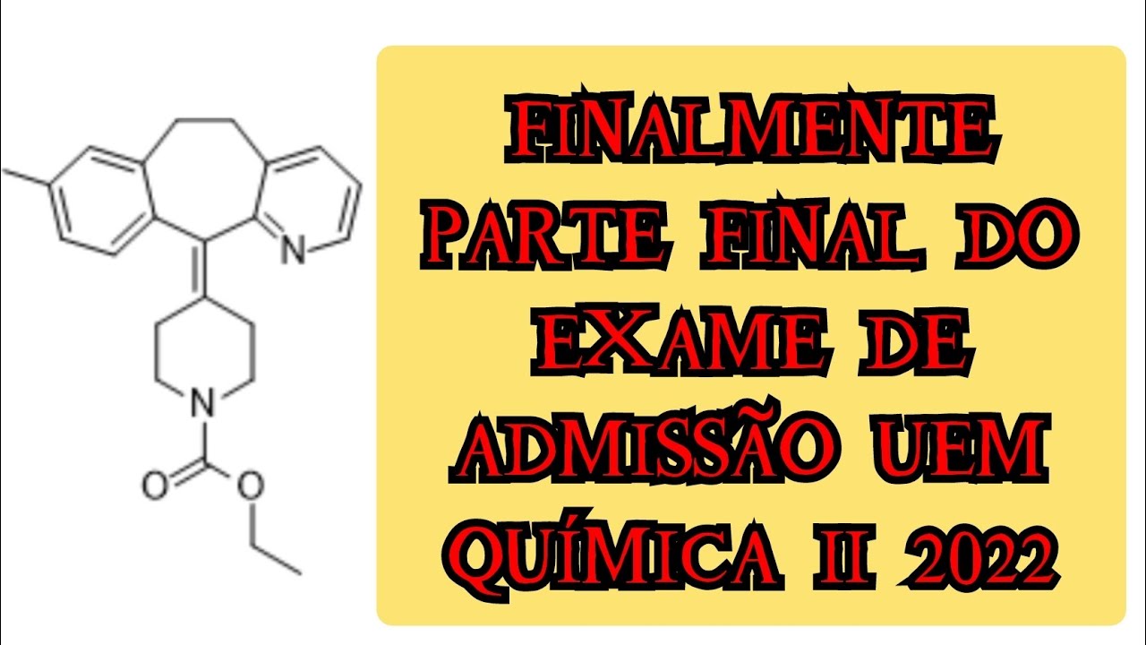 VEJA A RESOLUÇÃO COMPLETA DESTE EXAME AQUI! EXAME DE ADMISSÃO DE ...