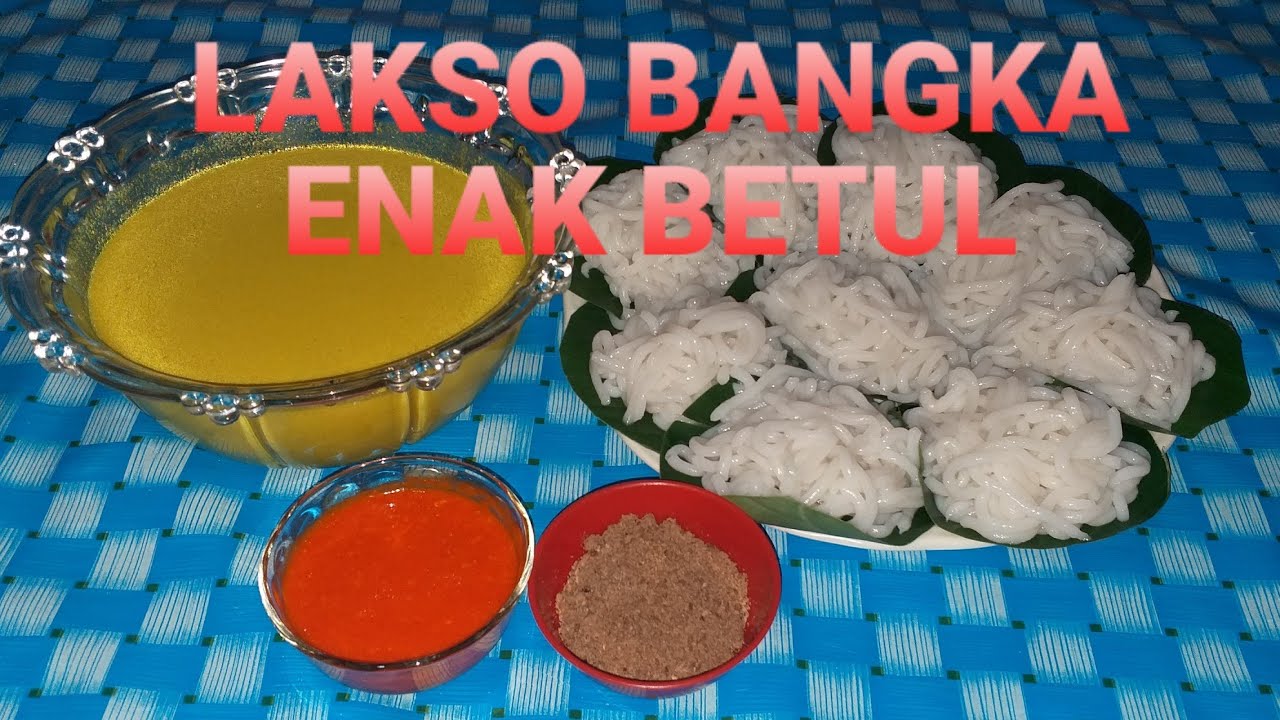 LAKSO KHAS BANGKA ENAK BETUL DAPUR MAMA VERO - YouTube
