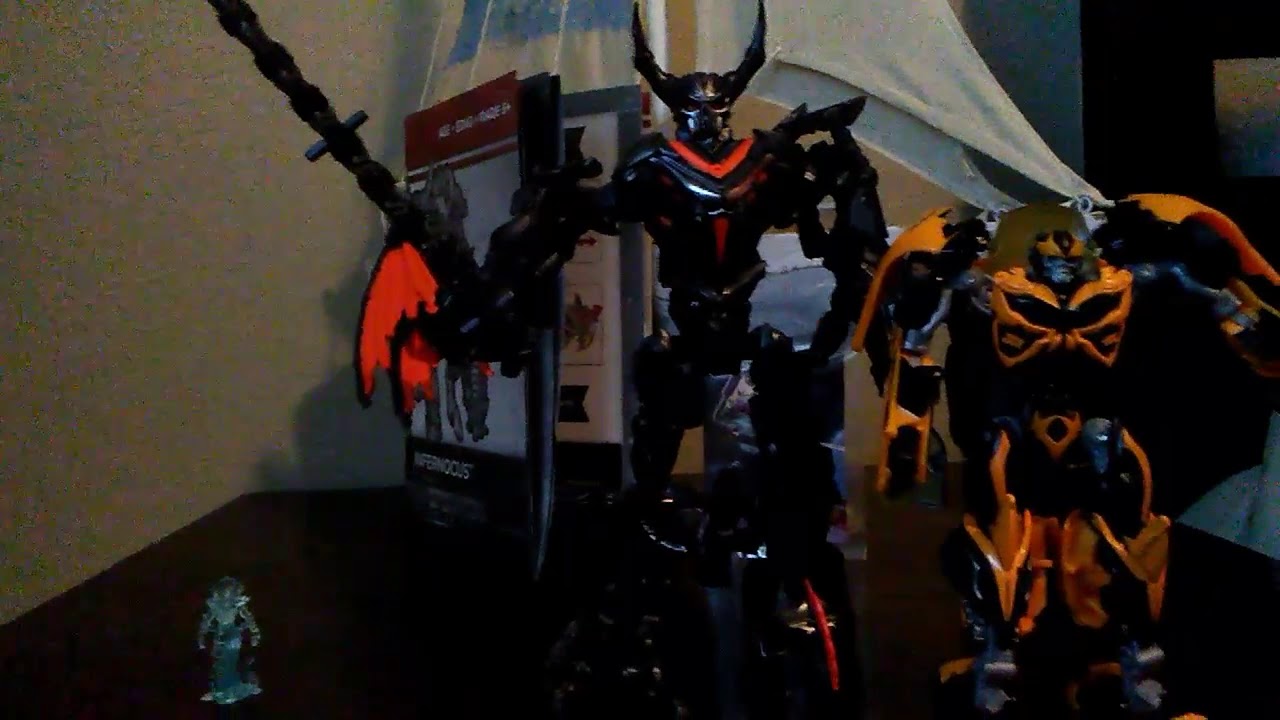 Transformers The Last Knight Infernocus Toys R Us review - YouTube