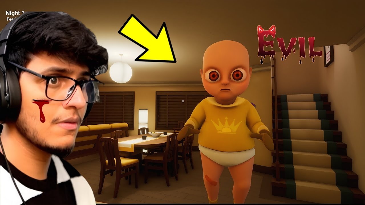 THIS BABY IS VERY SCARY||BABY IN YELLOW - YouTube