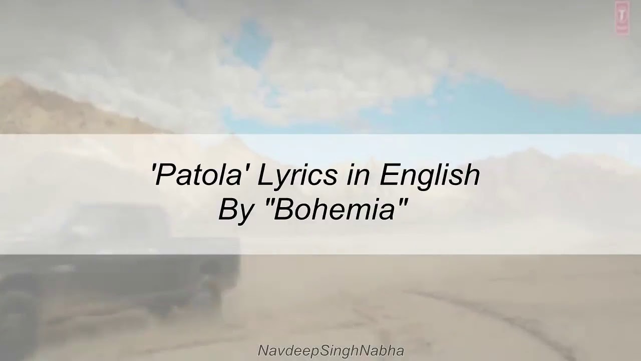 English Patola by Bohemia || New WhatsApp status || Leatest updates ...