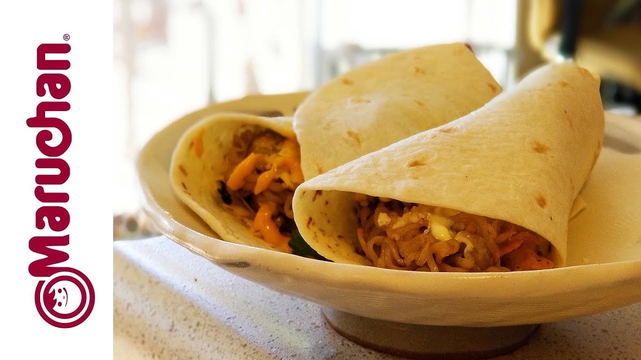 BEST RECIPE FOR MARUCHAN RAMEN NOODLE SOUP BURRITOS - Instant Noodle ...