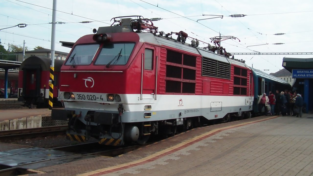 EC 170 HUNGARIA - Bratislava hlavná stanica - YouTube