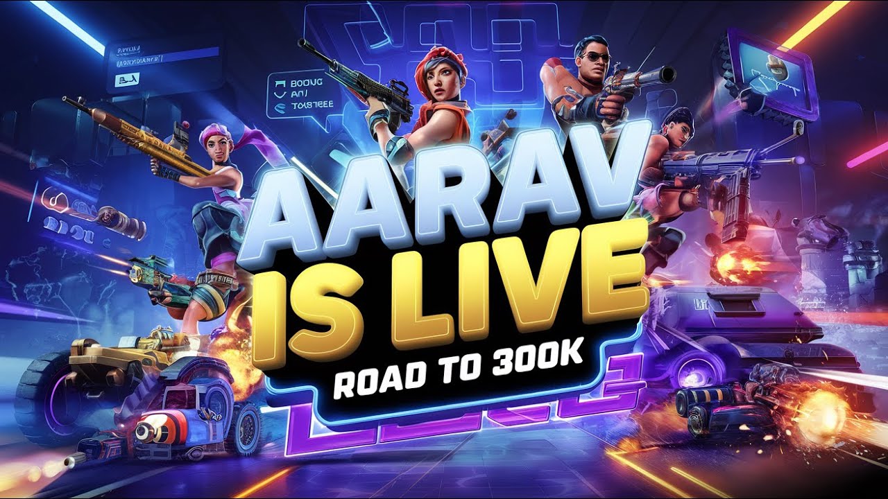 🔴AARAV IS LIVE ROAD TO 300k ||#freefire #oyeaaravgamer #garenafreefire - YouTube