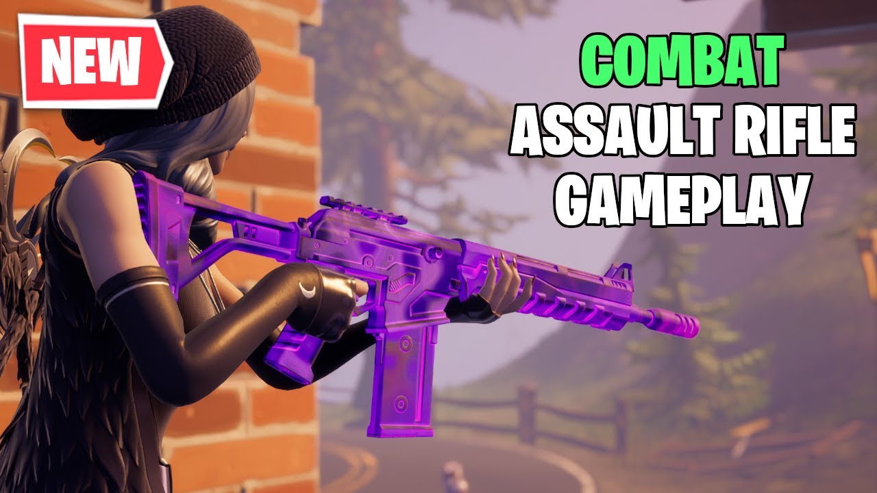 *NEW* FORTNITE COMBAT ASSAULT RIFLE GAMEPLAY & HOW TO GET IT - YouTube