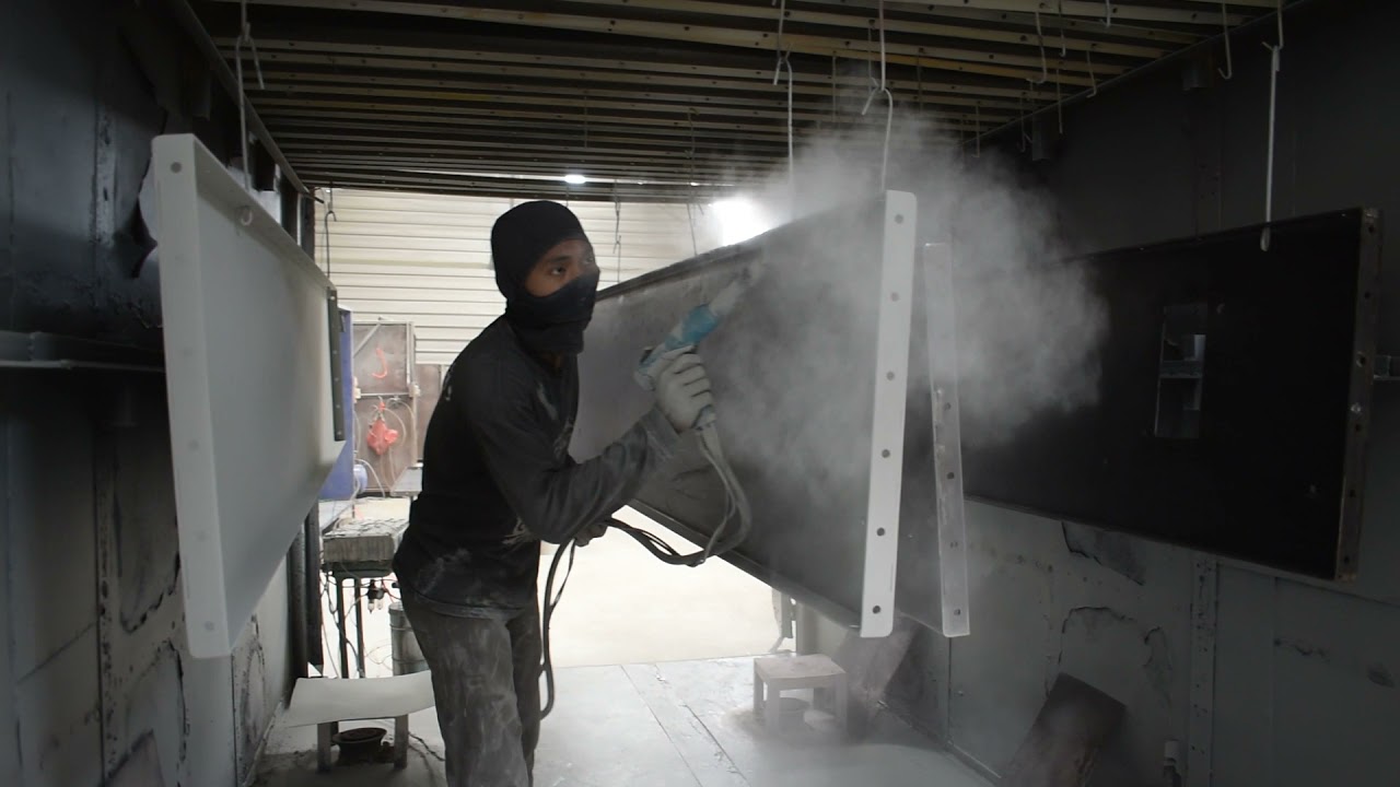 BEGINI PROSES CAT POWDER COATING! | PART SELINGAN - YouTube