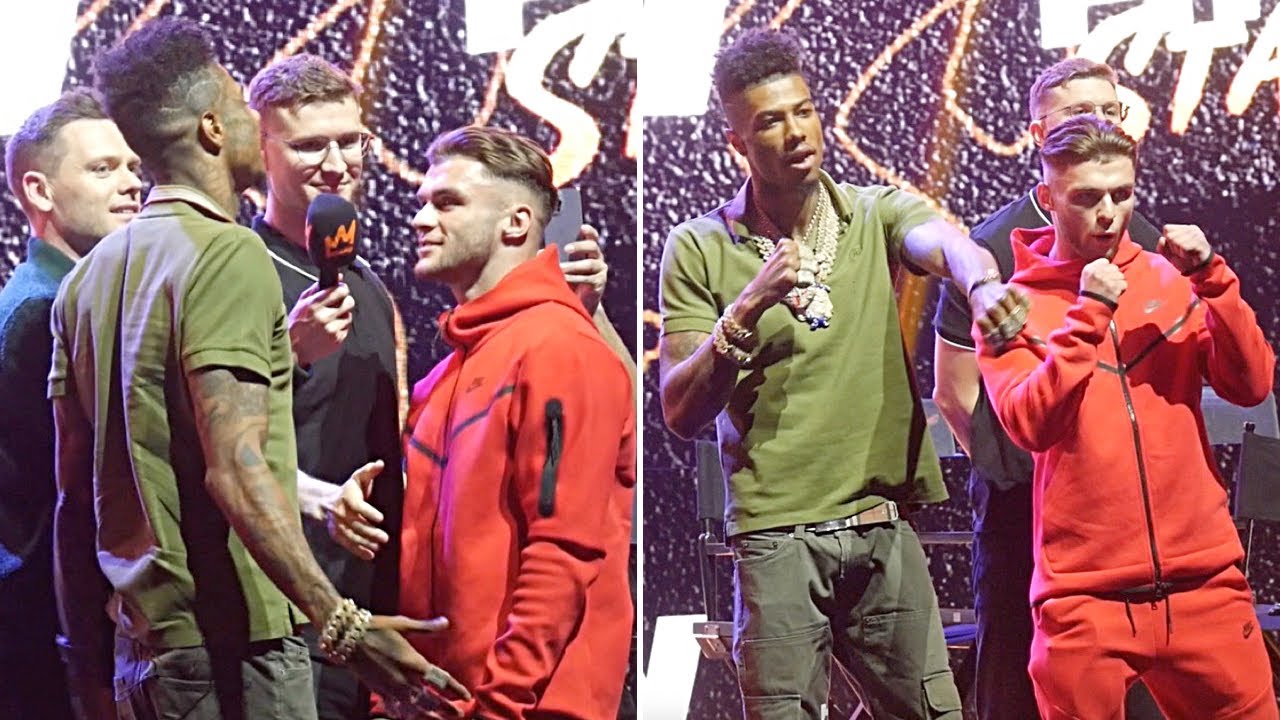ED MATTHEWS FACES OFF WITH RAPPER BLUEFACE AFTER VERY PERSONAL PRESS ...