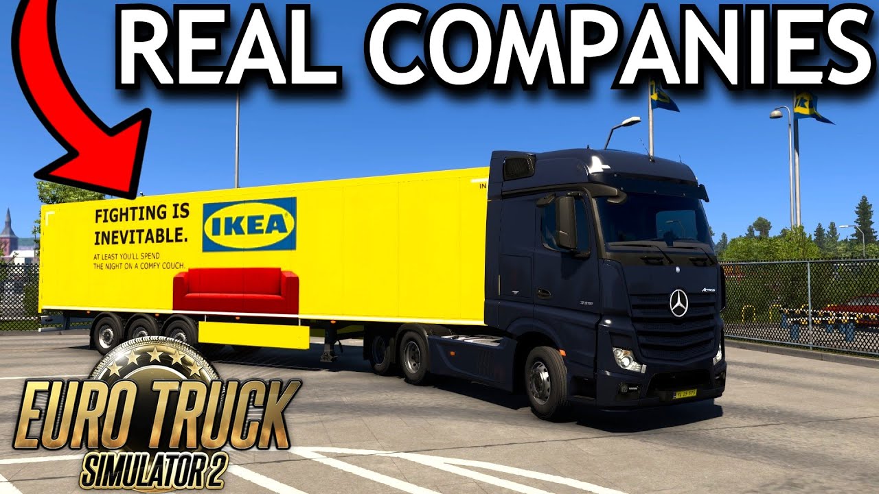 ETS2 - How to Get Real Companies Mod Tutorial (1.53) | Euro Truck ...