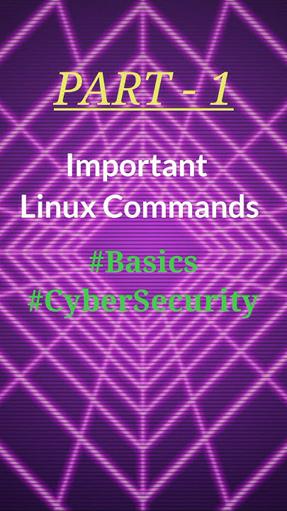 Linux Commands for a Beginner || Cyber Security || Linux || Kali Linux - YouTube
