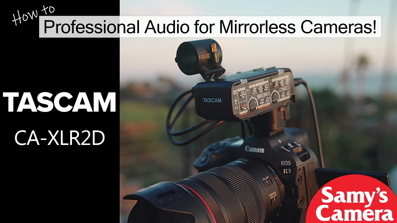 How to Record Professional Audio on a Mirrorless Camera with The Tascam ...