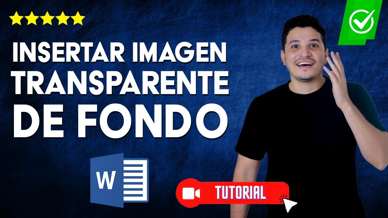 Cómo insertar IMAGEN TRANSPARENTE de FONDO en Word - Imagen detrás del ...