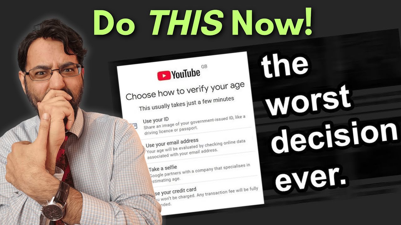 Youtube Is Using AI to JUDGE and Censor Us - So DO This - YouTube