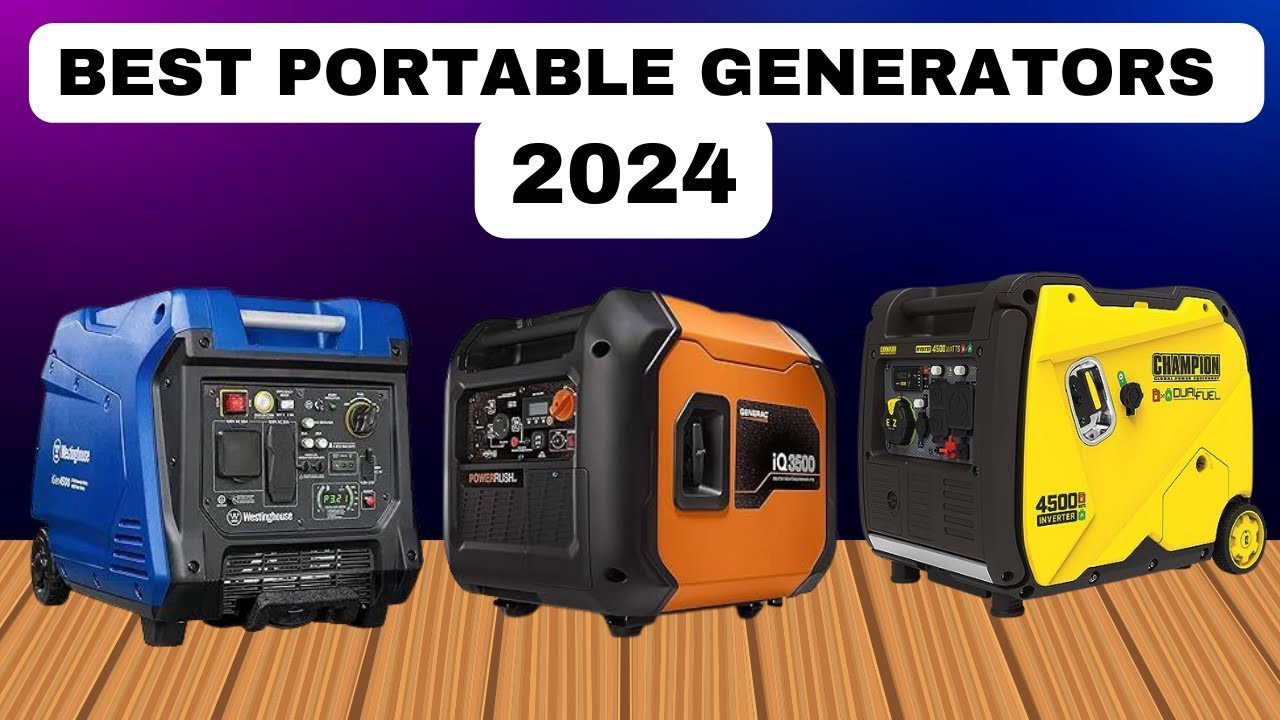 Best Portable Generators in 2024 - YouTube