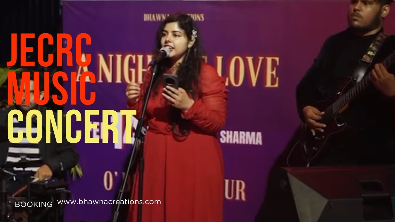 Bhawna Sharma Live at JECRC | DJ Himani Opening | Multilingual Concert ...