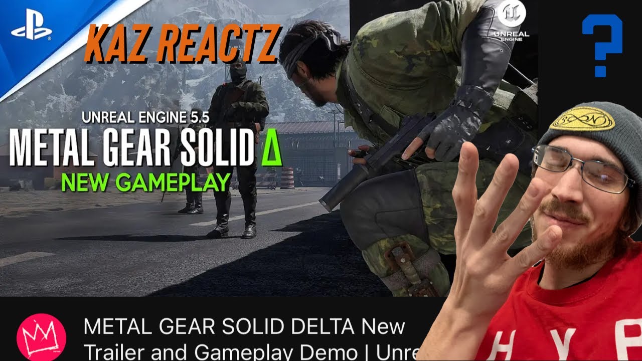 MGS3 DELTA Gameplay & Trailer #reaction #mgs3 #mgs3delta - YouTube