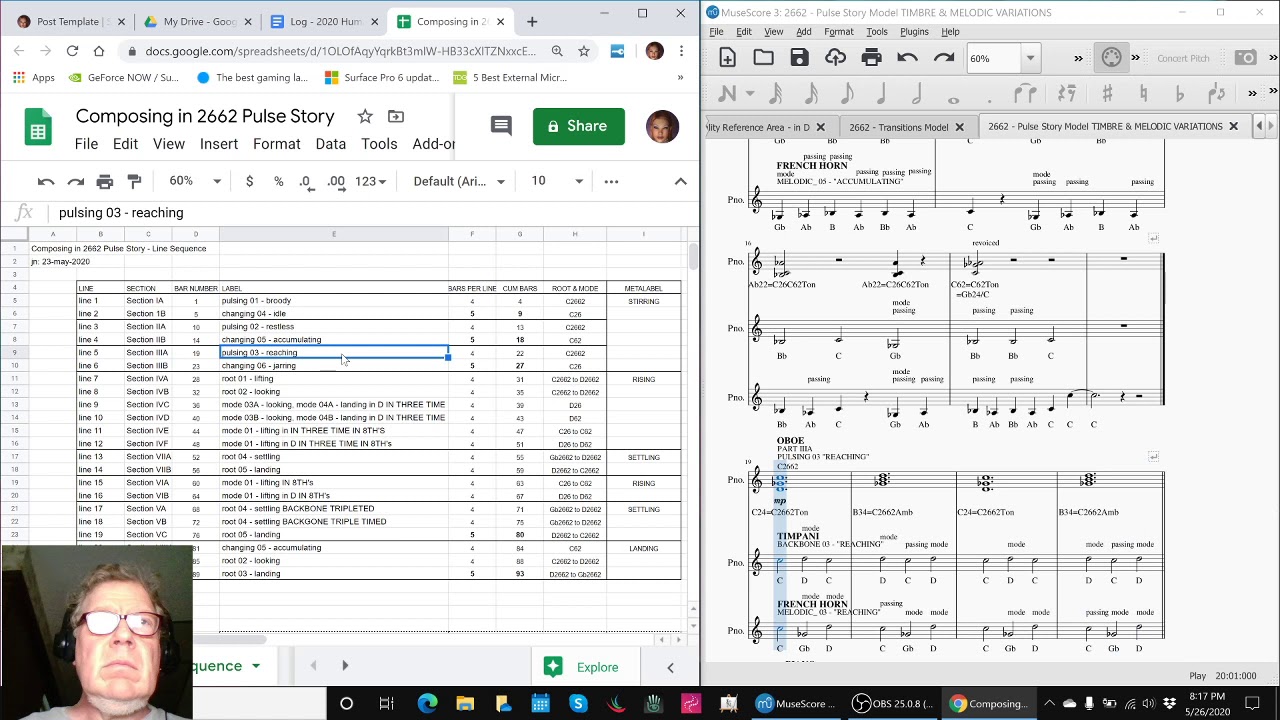 Composing in 2662 Part 11 MELODICS AND FLOW Stream Highlight 26 May ...