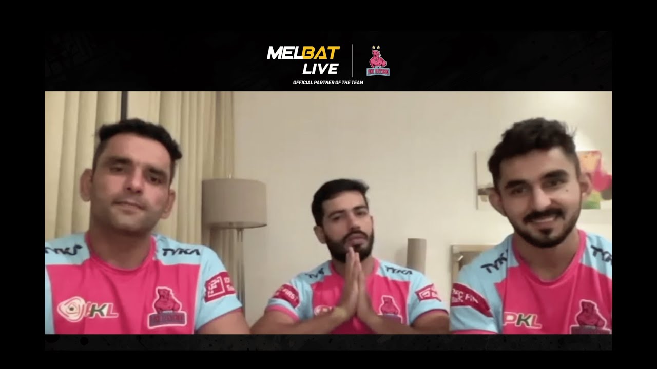 🔥 Jaipur Pink Panthers X MelBat Live Meet & Greet! 🐾 - YouTube